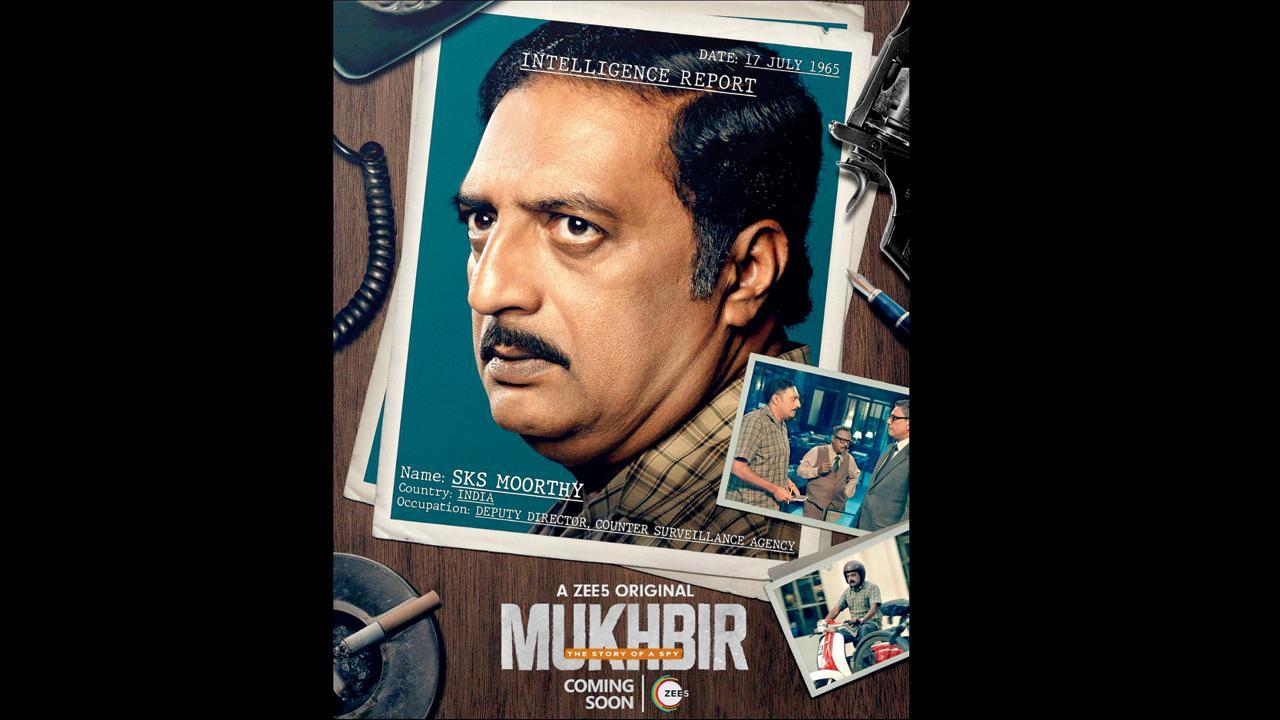 Prakash Raj makes his OTT debut with `Mukhbir : The story of a spy ...