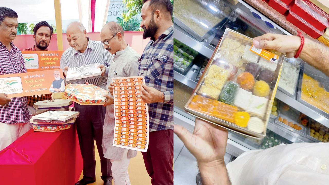 har ghar modi abhiyan stickers of pm narendra modi s photo and message ...