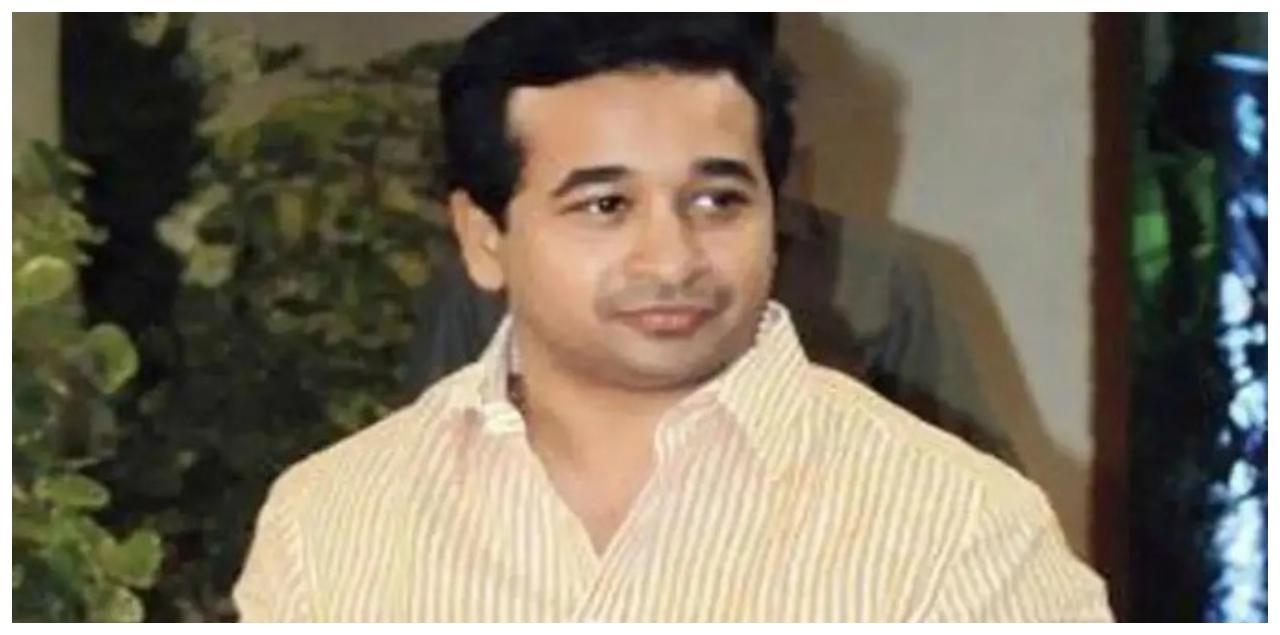 BJP MLA Nitesh Rane’s car gets hit by a truck on Mumbai Pune Express ...