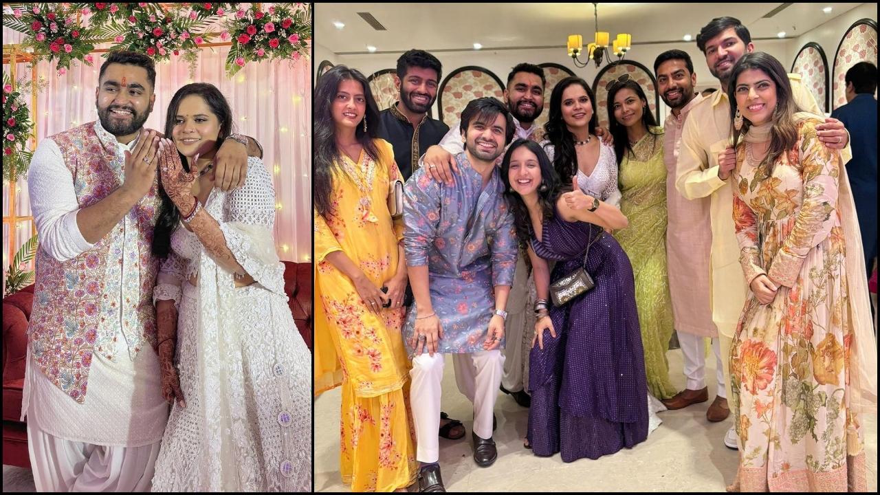 Viraj Ghelani Engagement : Gujarati actor, influencer Viraj Ghelani engaged to gf Palak Khimavat ...
