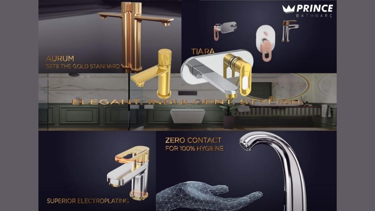 Prince Pipes unveils Prince Bathware - a new, eclectic range of faucet ...