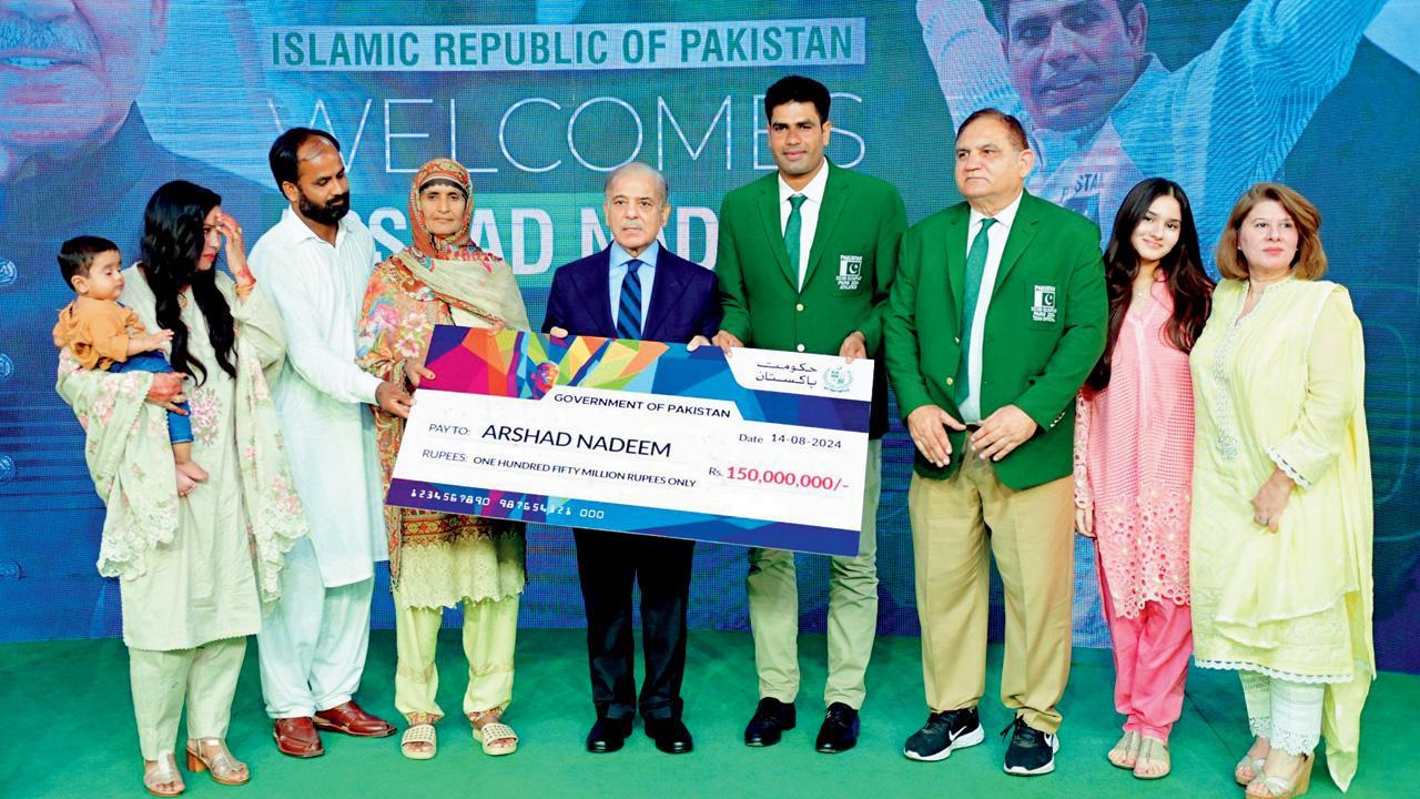 Paris Olympics 2024: Arshad Nadeem rewarded with 10 million rupees and ...