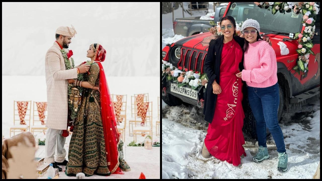 Aarya Vora Wedding In Spiti Valley : Gujarati Youtuber married to love ...
