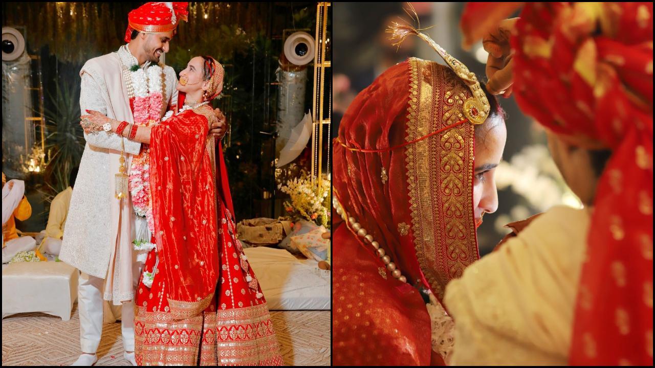 Photos: Indian Cricketer Deepak Hooda ties knot with girlfriend, shares ...