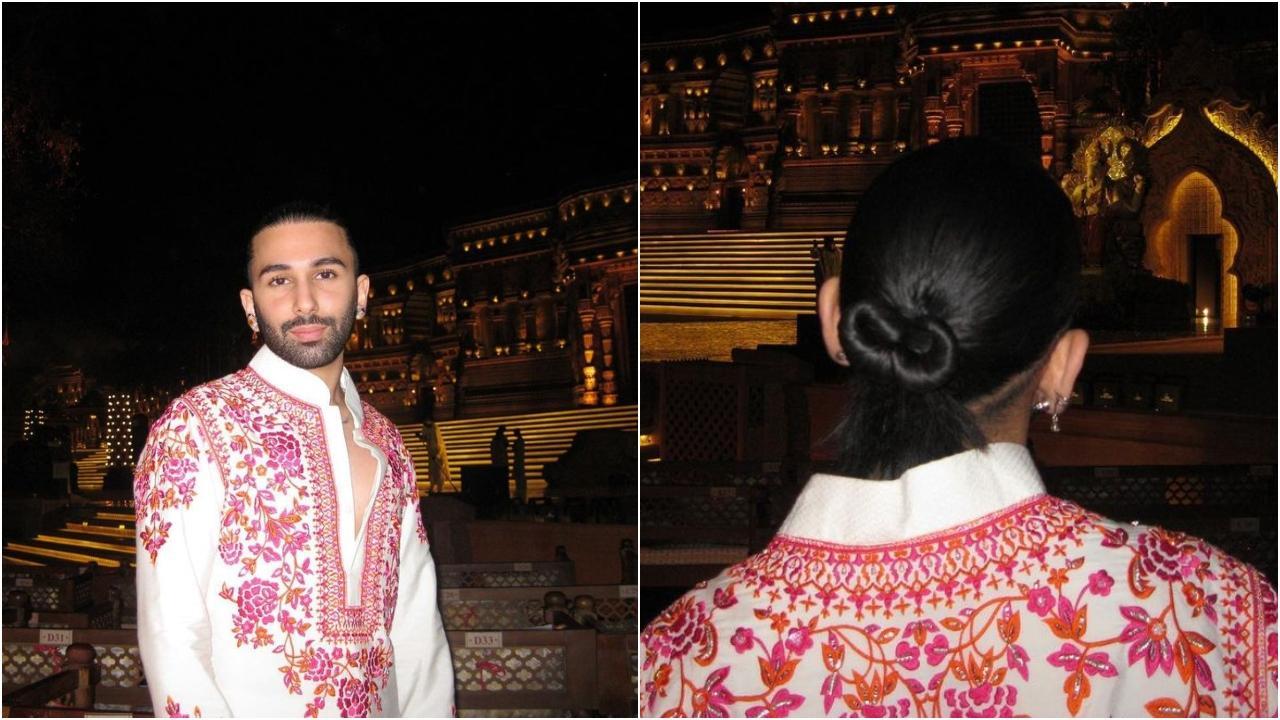 Orry has changed his signature pose with Anant Ambani`s fiance, Radhika ...