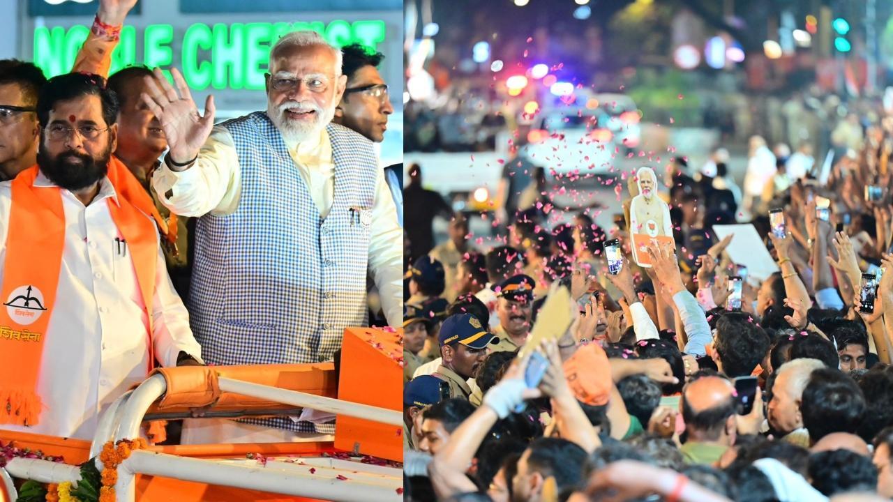 Lok Sabha Election 2024 Mumbai Ghatkopar: PM Modi, Eknath Shinde and ...
