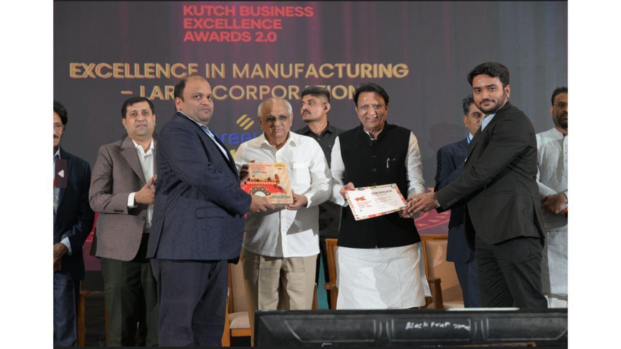 Shriyam National TMT Honored at Kutch Business Excellence Awards ...