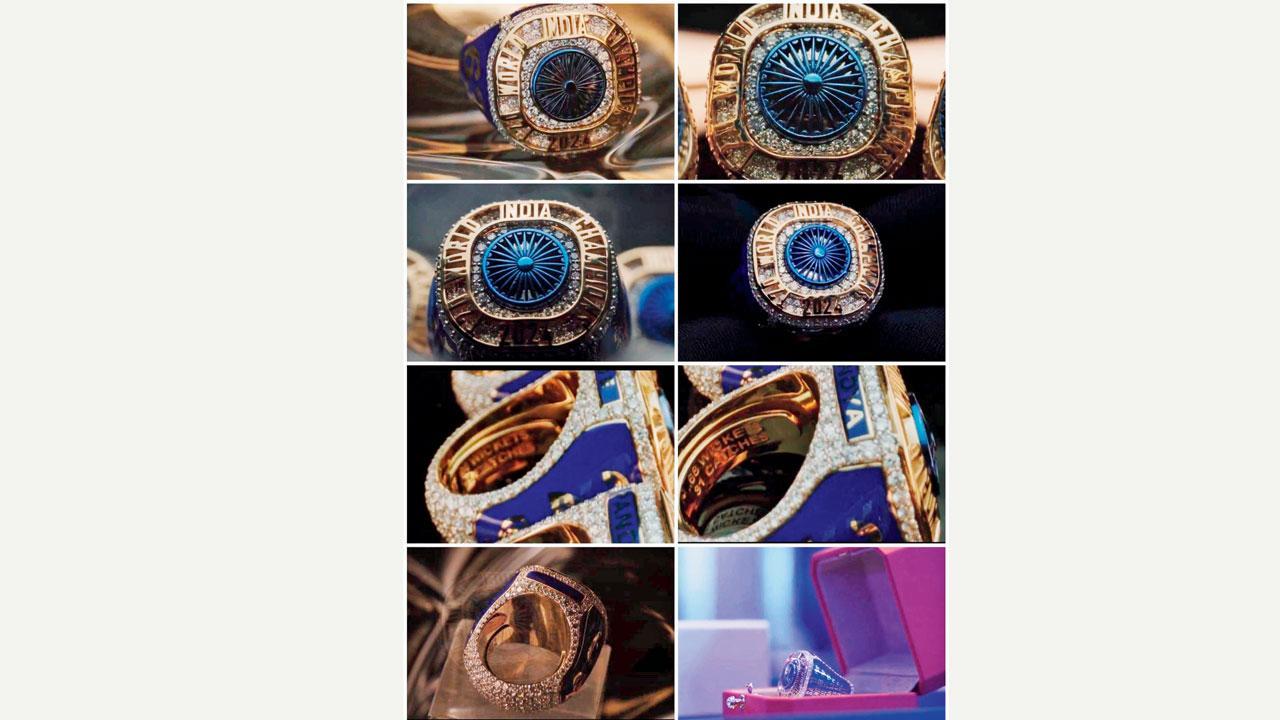 Team India Receives Special Champions Rings at Cricket Board Annual ...