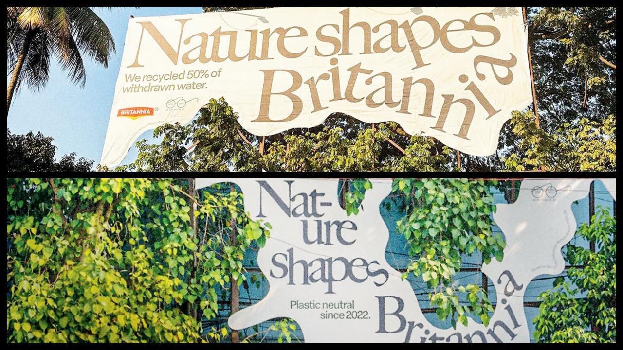 Britannia`s Eco-Friendly Ad Billboard: A Creative Approach to ...