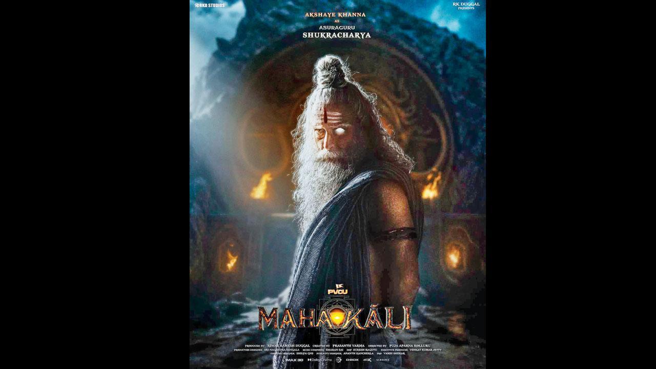 Mahakali: Akshaye Khanna`s first look as Shukracharya revealed during ...